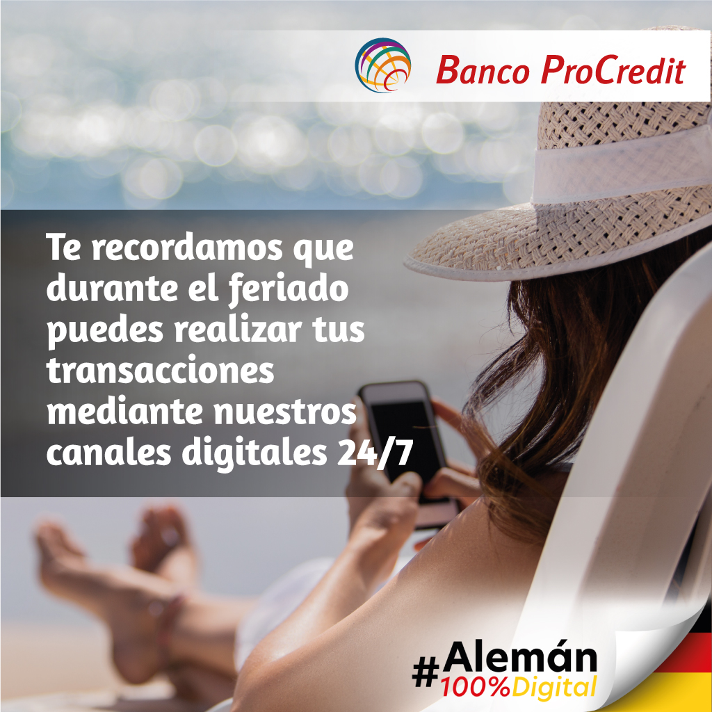 Cuenta Digital Banco ProCredit Ecuador - Banco ProCredit