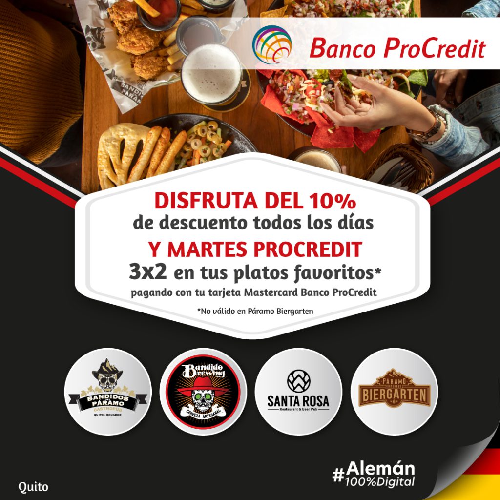 Tarjeta Banco ProCredit Ecuador - Banco ProCredit